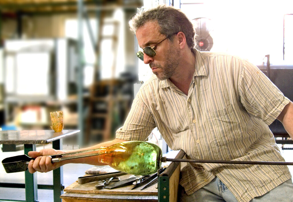 Eric Rubinstein, glass artistOBJETOS CON VIDRIO