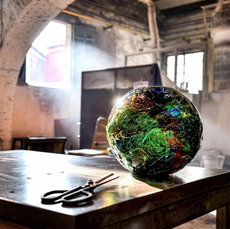 Eric Rubinstein, glass artistOBJETOS CON VIDRIO