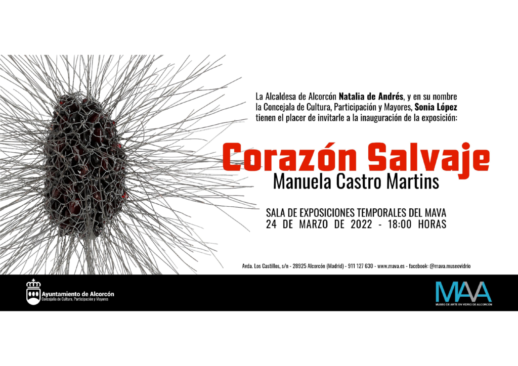 Exposición de Manuela Castro Martins MAVAOBJETOS CON VIDRIO